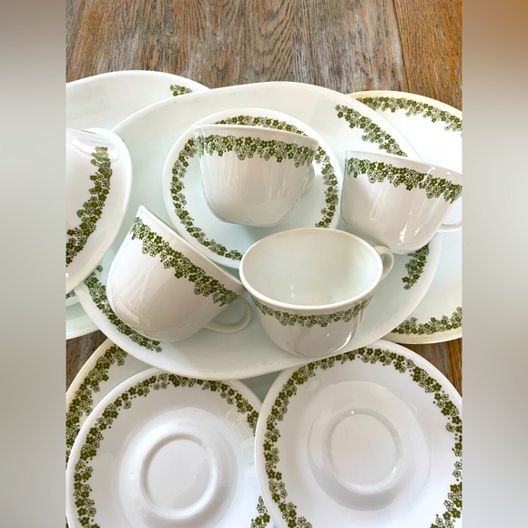 Corelle | Dining | Vintage Corelle Pyrex Spring Blossom Dinnerware ...